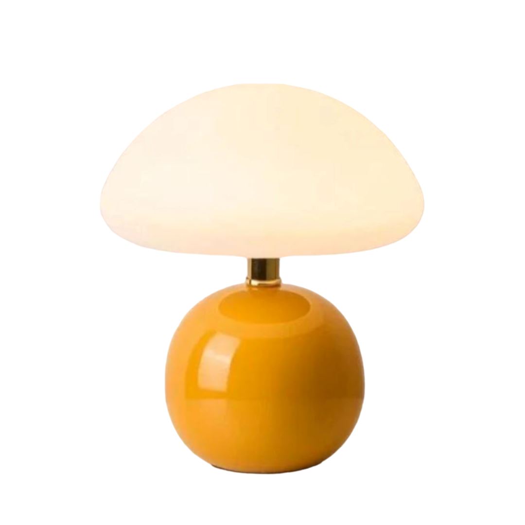 Luminária Abajur De Mesa Cogumelo Conceito