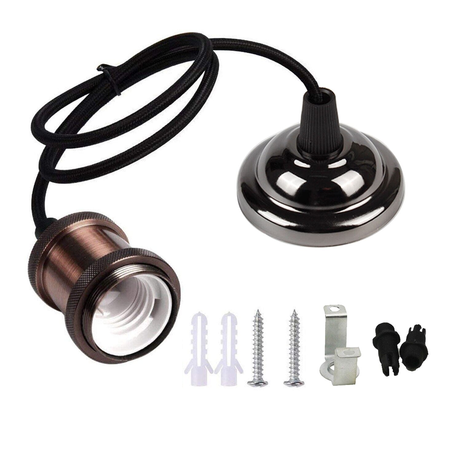 Kit Pendente Luminária de Teto Retrô – Conceito