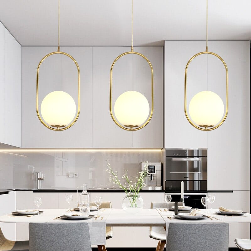 Lustre Pendente Sphere Line Led – Conceito